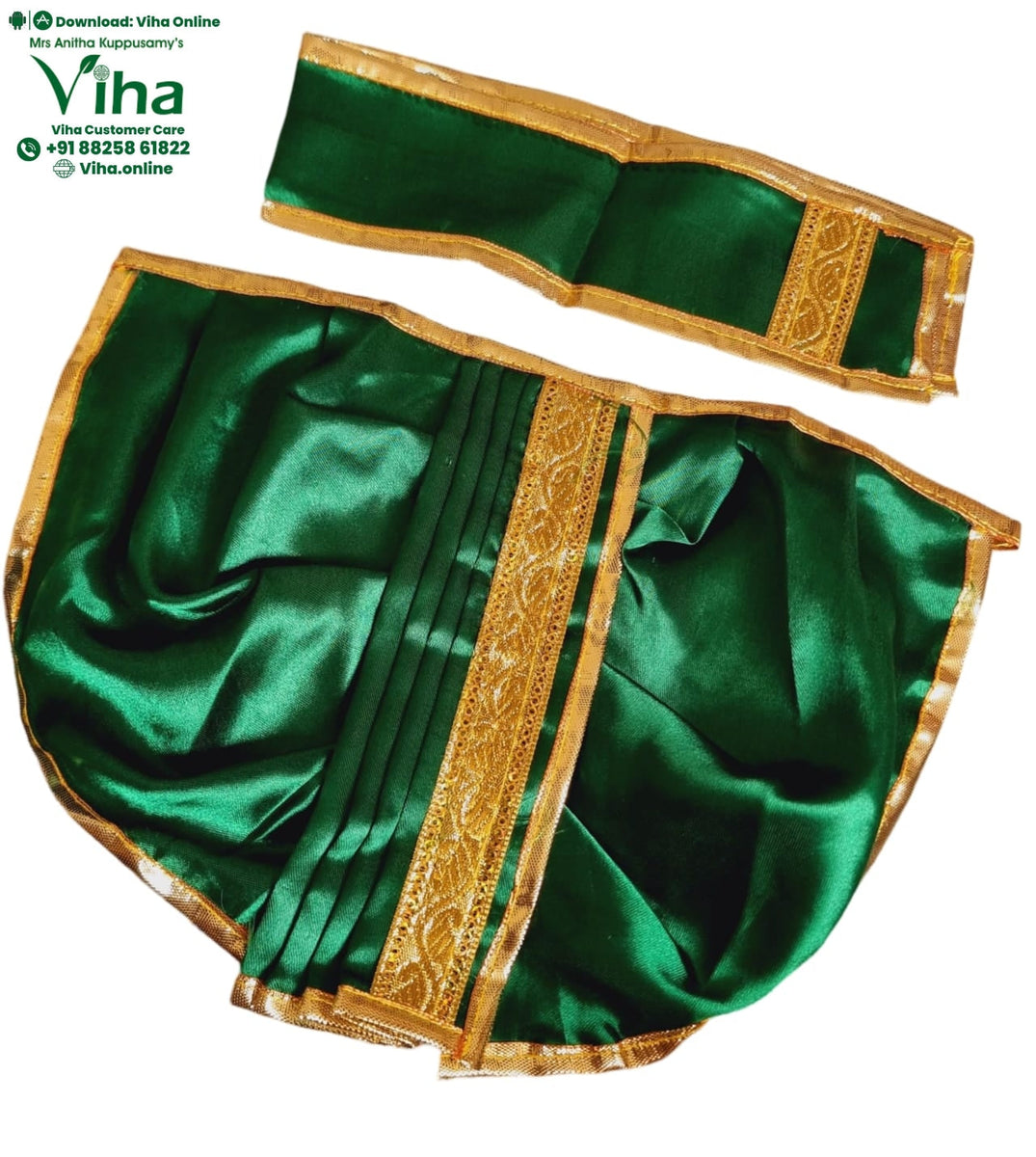 Ganesha Dhoti & Krishna Dhoti – Tagged "Idol dhoti"– Viha Online