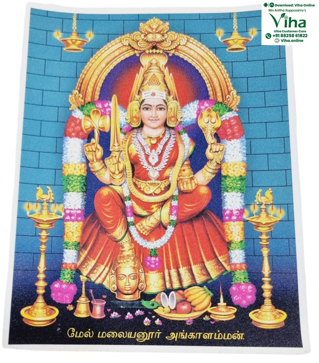 Mel Malayanoor Angalaparameshwari Photo - Big – Viha Online