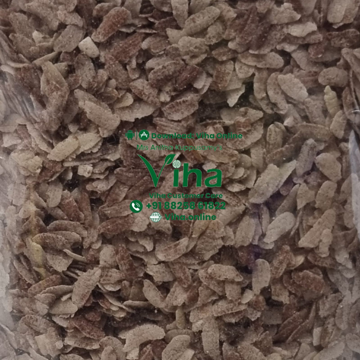 Poongar Rice Poha - Organic / Poongar Rice Flakes / Poongar Rice Aval ...