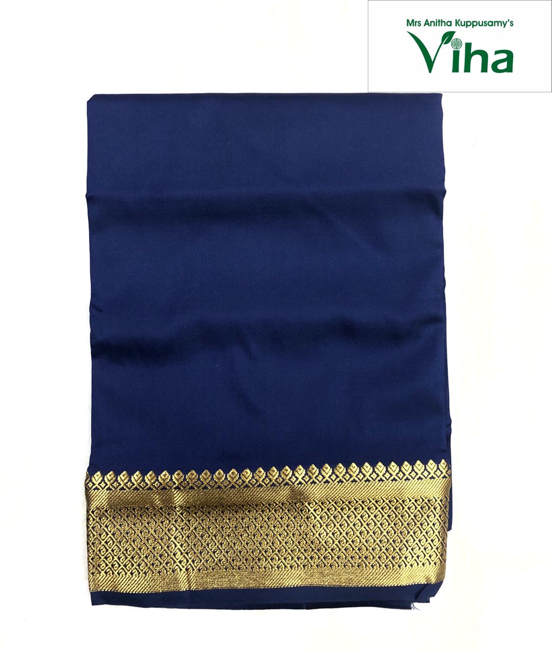 Cotton Silk Blouse Bit With Border (1 Metre) – Viha Online