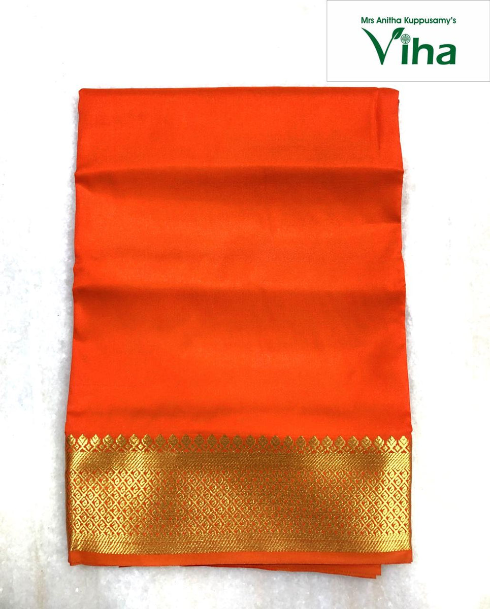 Cotton Silk Blouse Bit With Border (1 Metre) – Viha Online