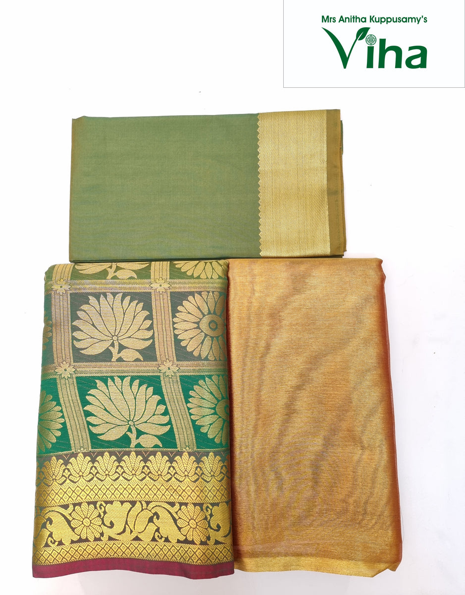 Apoorva Silk Half Saree Set – Viha Online