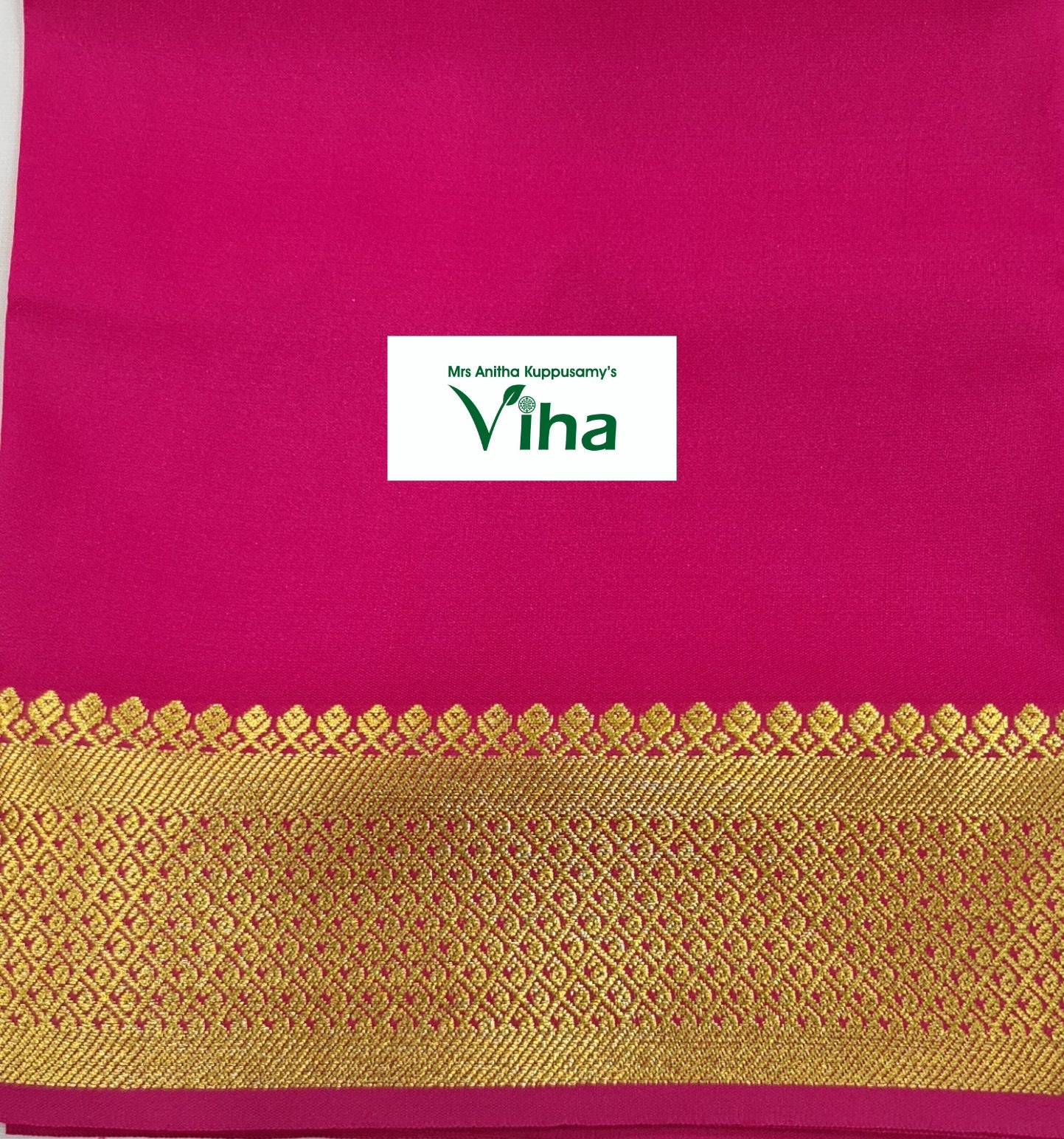 Cotton Silk Blouse Bit With Border (1 Metre) – Viha Online