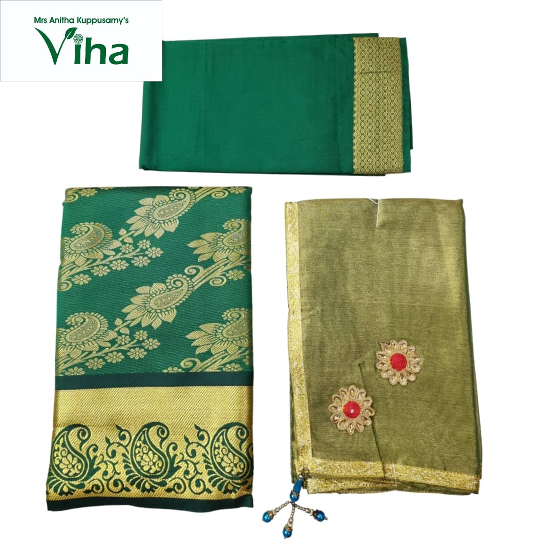 Apoorva Silk Half Saree Set – Viha Online