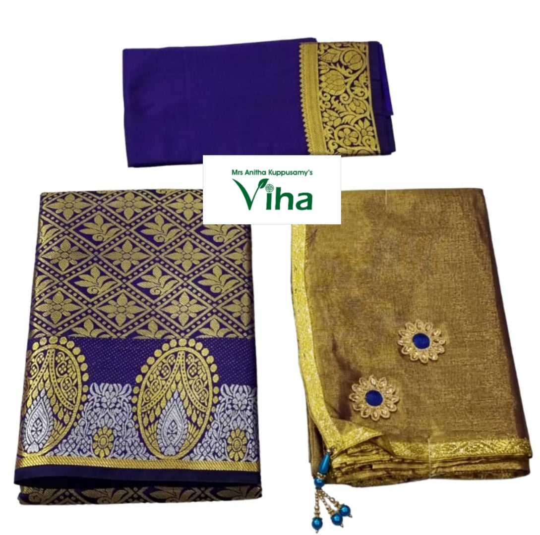 Apoorva Silk Half Saree Set – Viha Online
