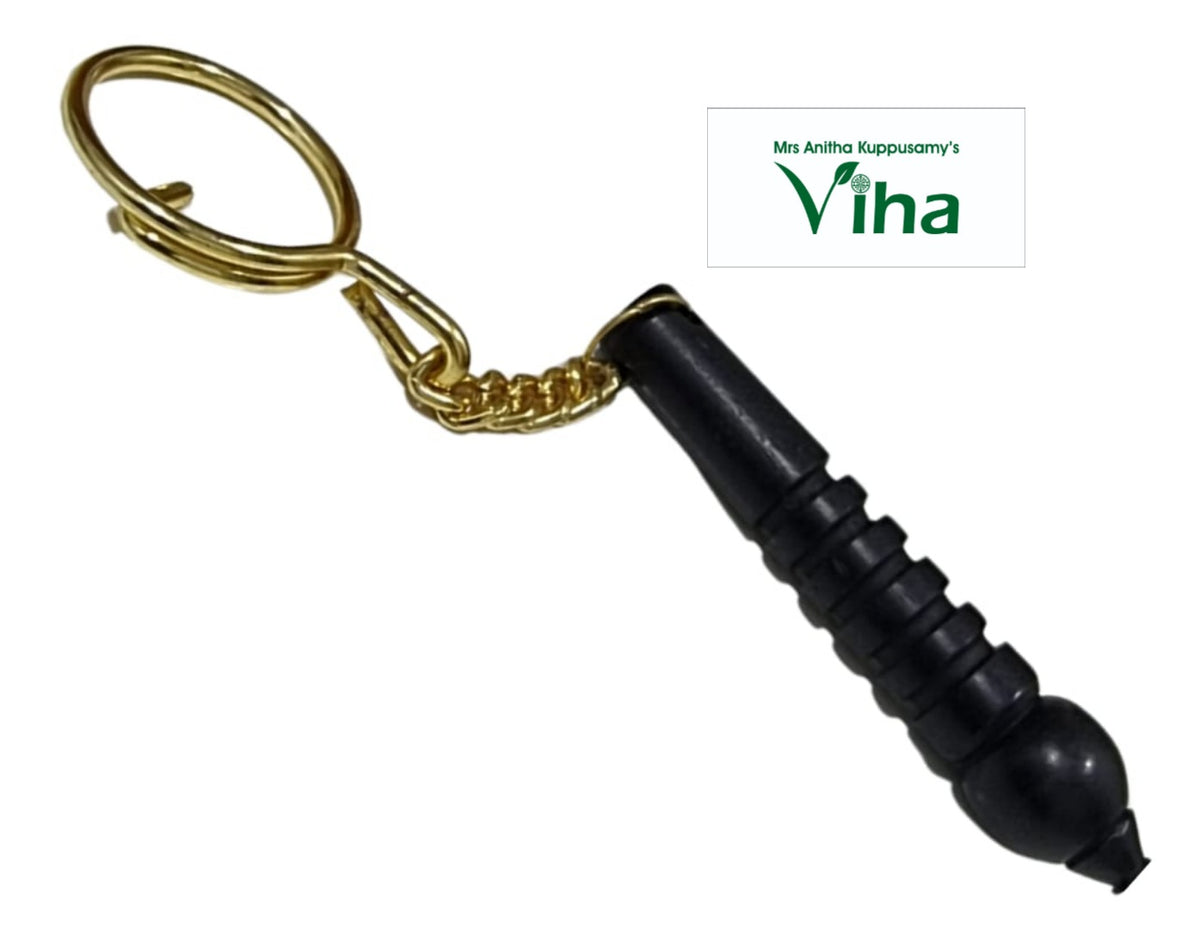 Karungali Wood Hanuman Gada Design Keychain – Viha Online