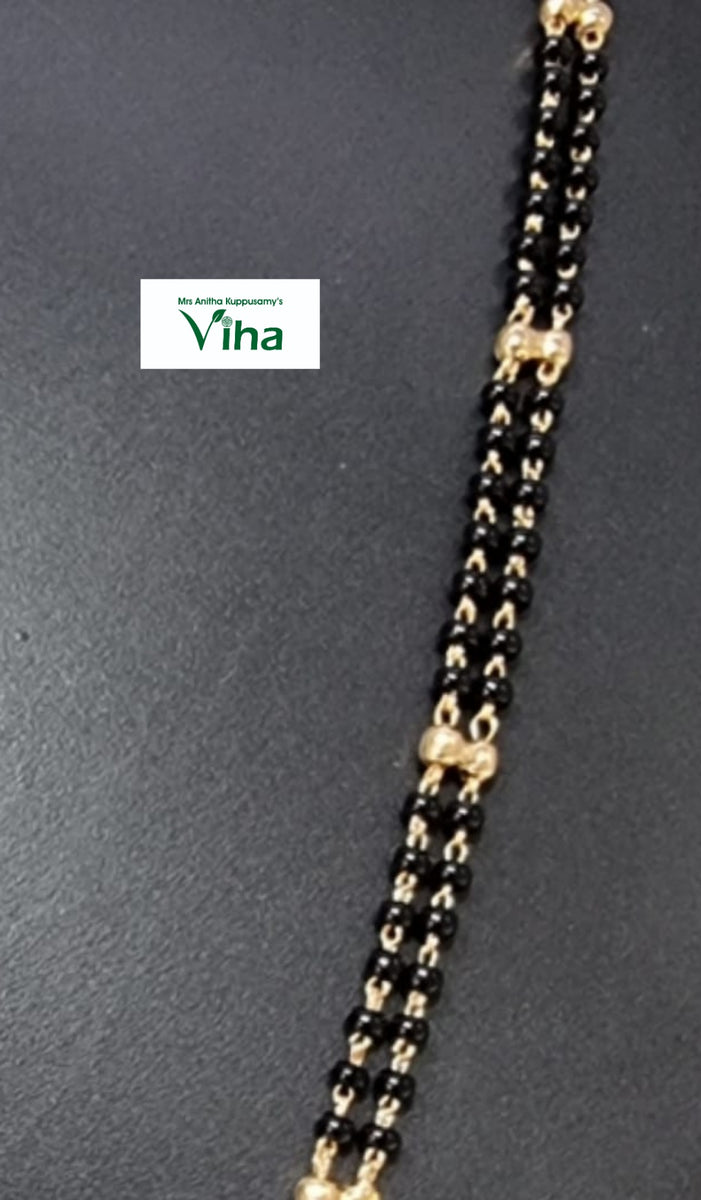 Impon Chain Black Beads – Viha Online