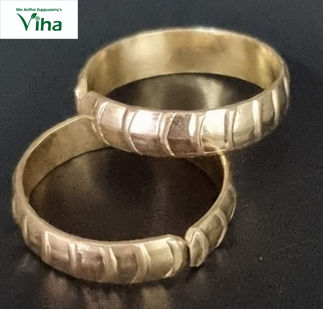 Impon Toe Ring | Impon Metti | Panchaloha Toe Ring – Viha Online