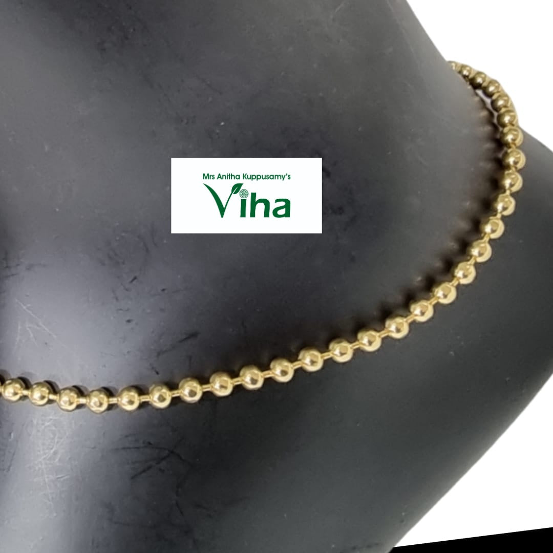 Impon Anklets | Impon Payal | Impon Kolusu | Size - 10"inches – Viha Online