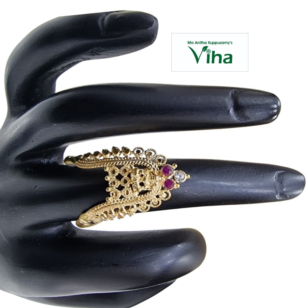 Impon Ring Adjustable | Panchaloha – Viha Online