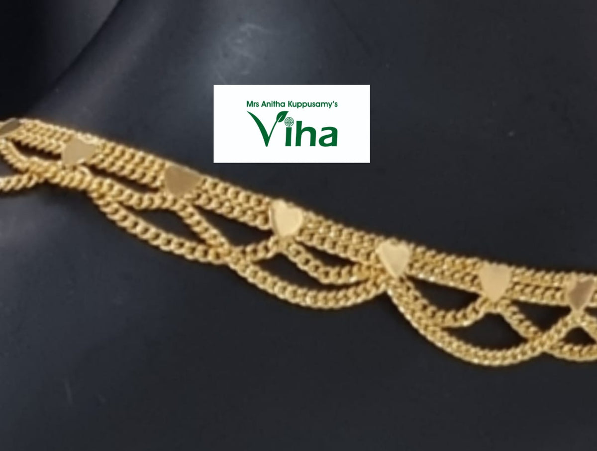 Impon Anklets | Impon Payal (Kolusu) - 10"Inches – Viha Online