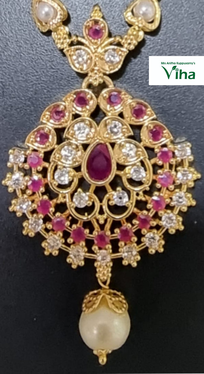 Impon Necklace | Impon Jewellery | Panchaloha – Viha Online