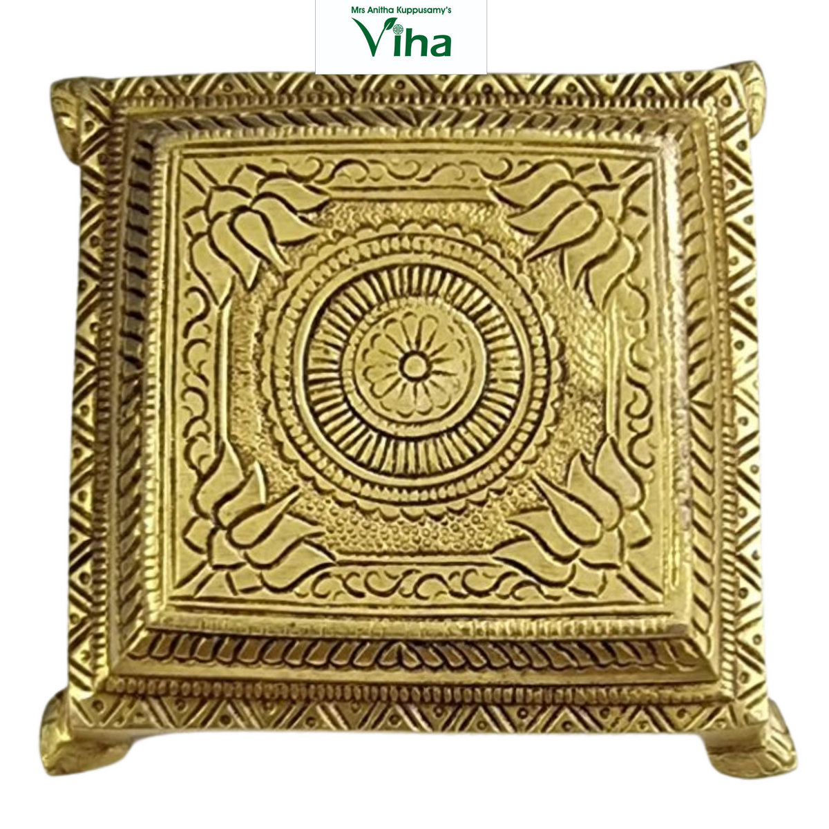 Lotus Manai Brass Small – Viha Online