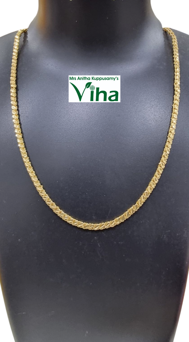 Impon Chain | Impon Jewellery | Panchaloha - 18"inches – Viha Online